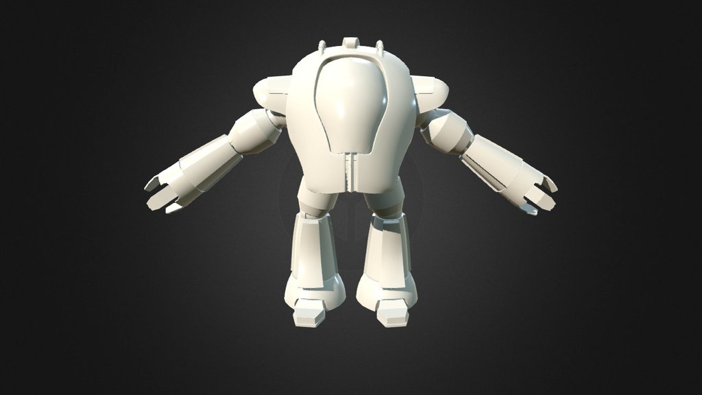 Robot M2 - 3D model by skrivera88 [977bfcd] - Sketchfab
