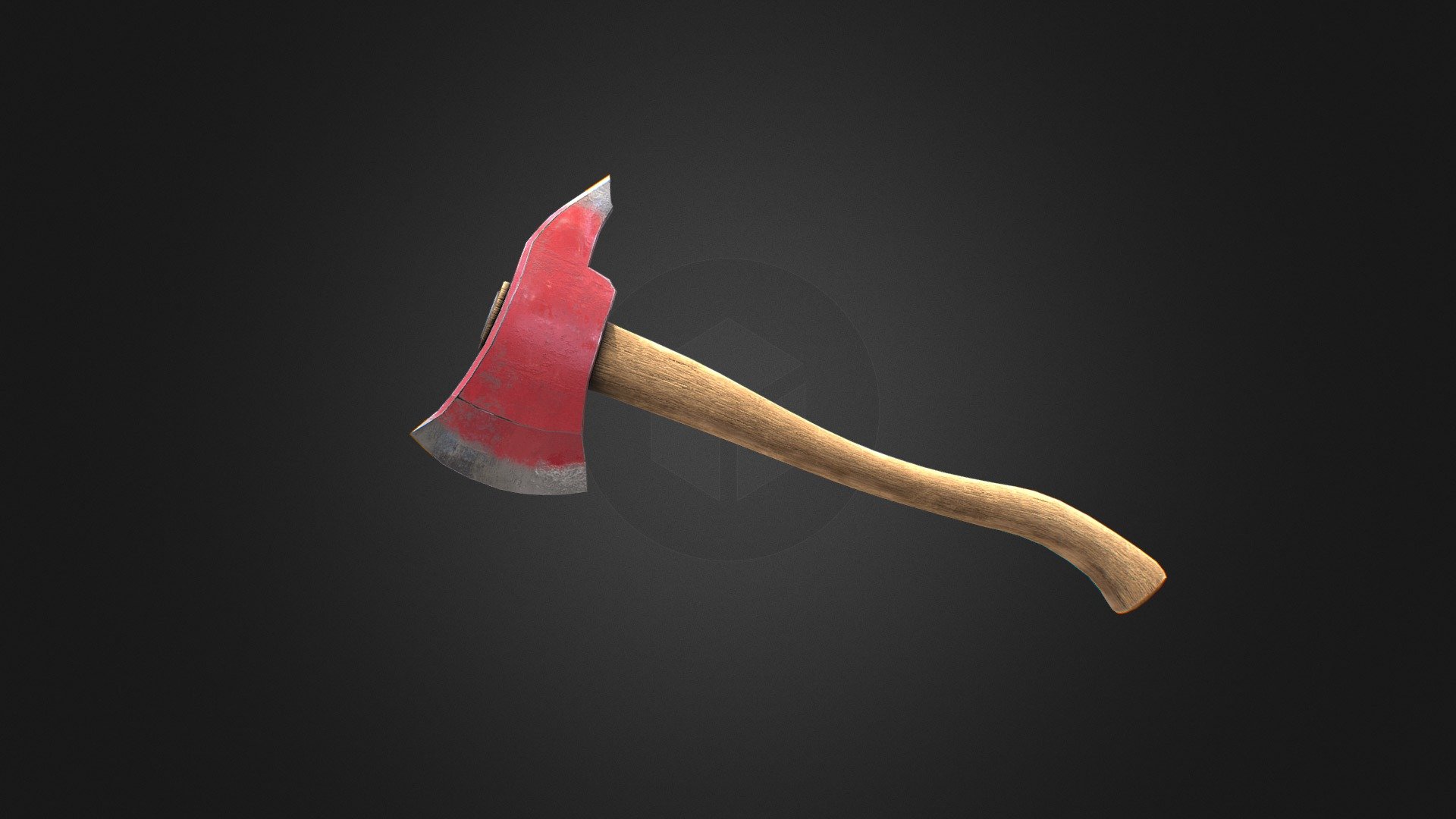 Fire axe - Download Free 3D model by Aparicio Silva 3D ...