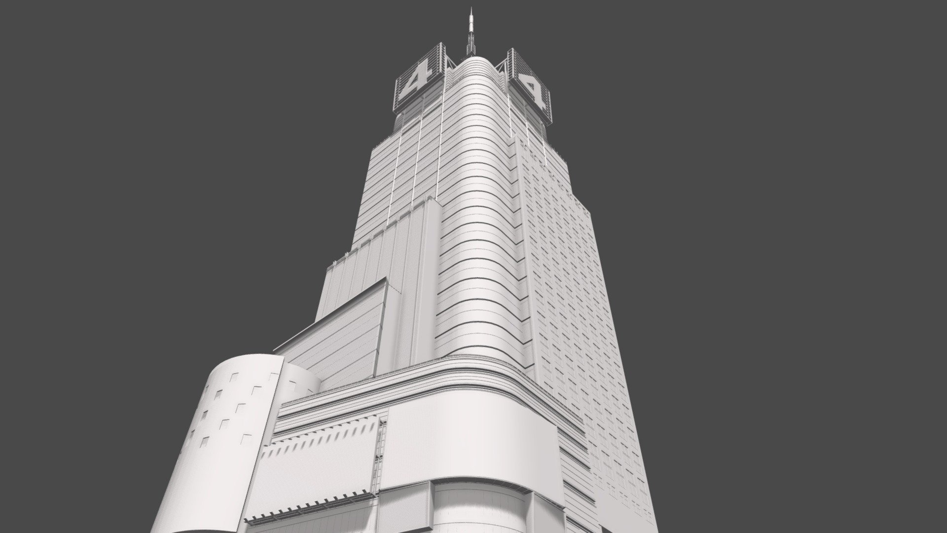 Condé Nast Building - 3D model by Jajji3D (@Nuriddin.Xamidov) [977cf63 ...