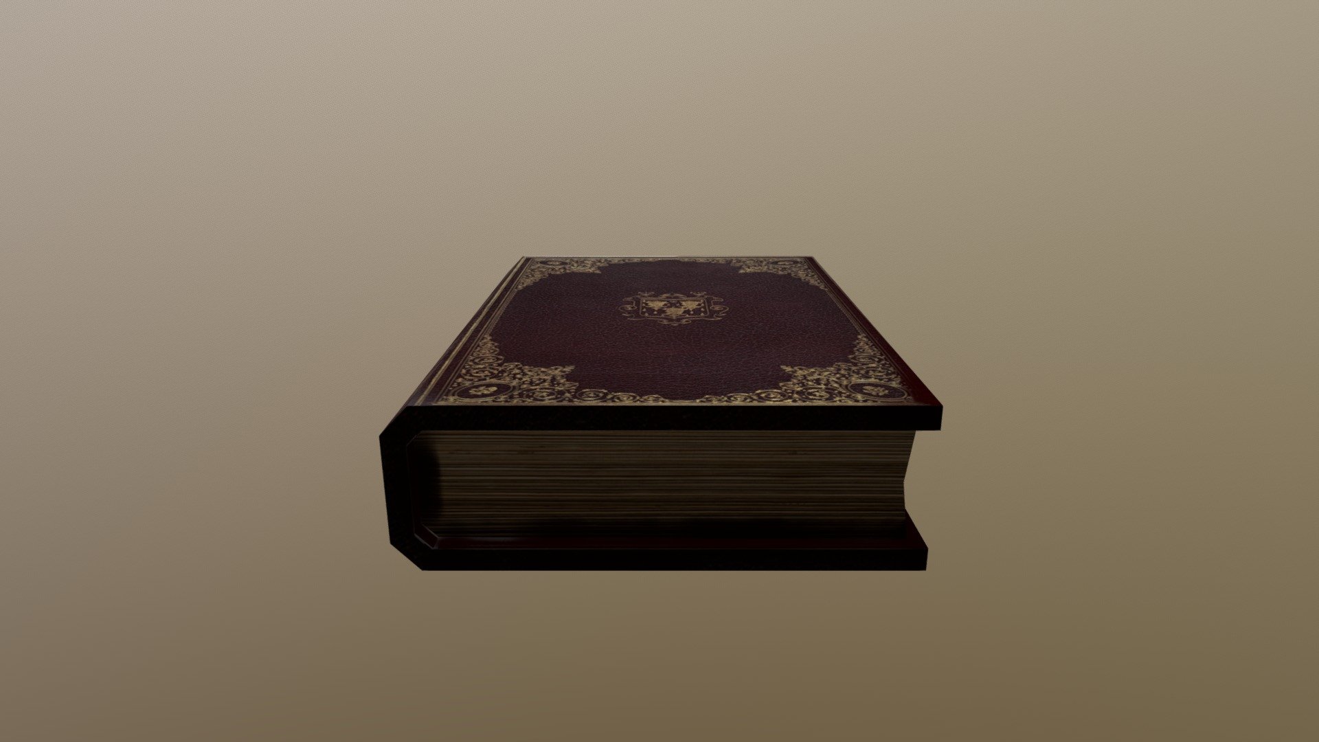 Book 1 - 3D model by Malik Gurley (@gurleymalik12) [977eea9] - Sketchfab