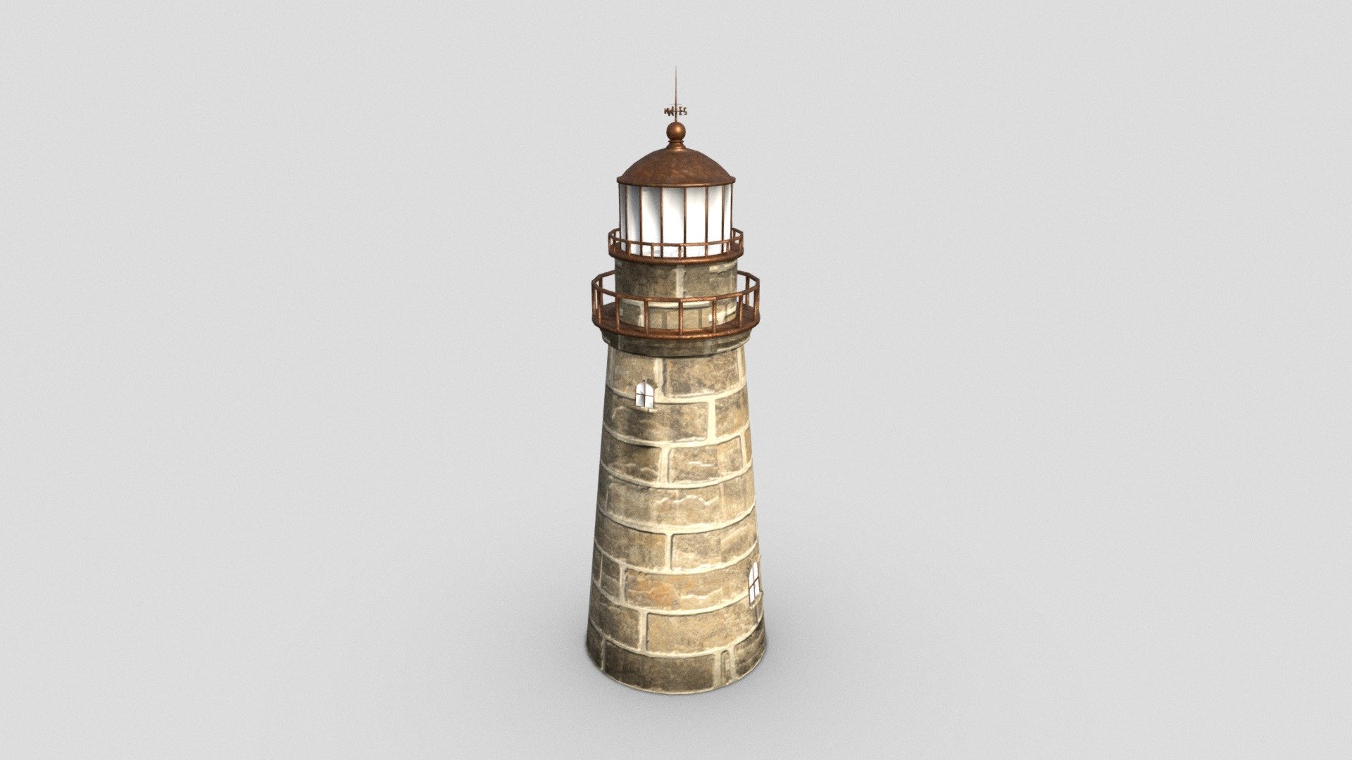 lighthouse - 3D model by Manifure [977efd0] - Sketchfab
