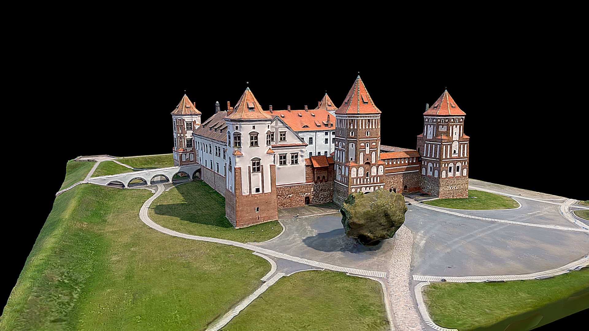 Mir Castle - Buy Royalty Free 3D model by LZCreation (@jmch) [977ff1c ...