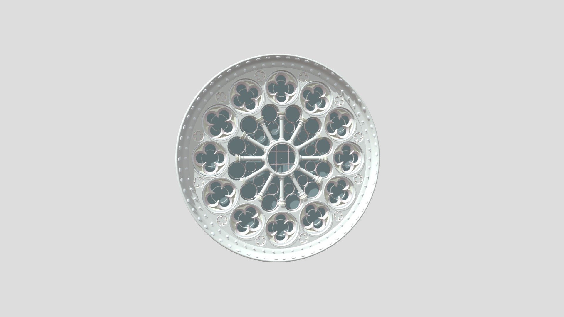 Rosetón 2021 Rose window - Download Free 3D model by carlos.moreno.g ...
