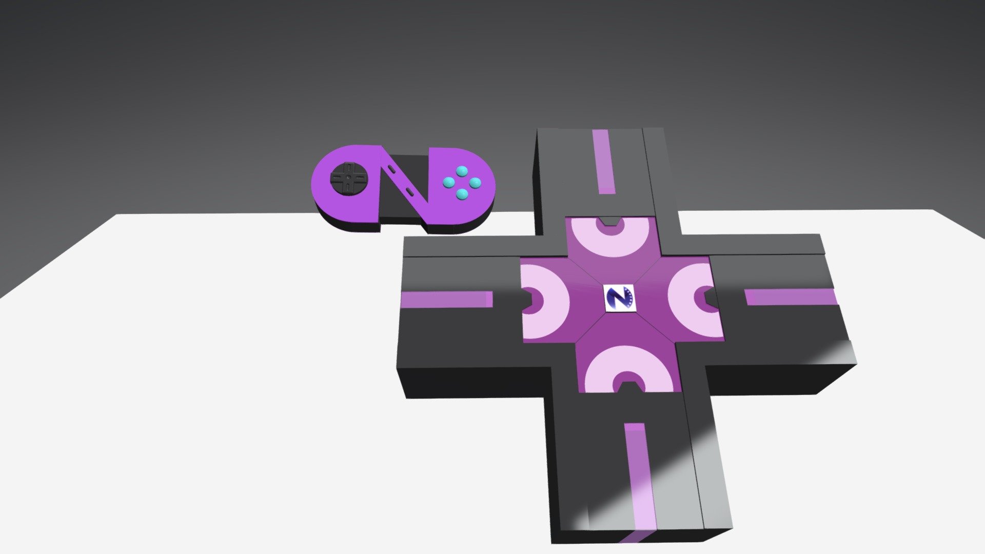 Neptunia Console and Gamepad WiP - Download Free 3D model by ...