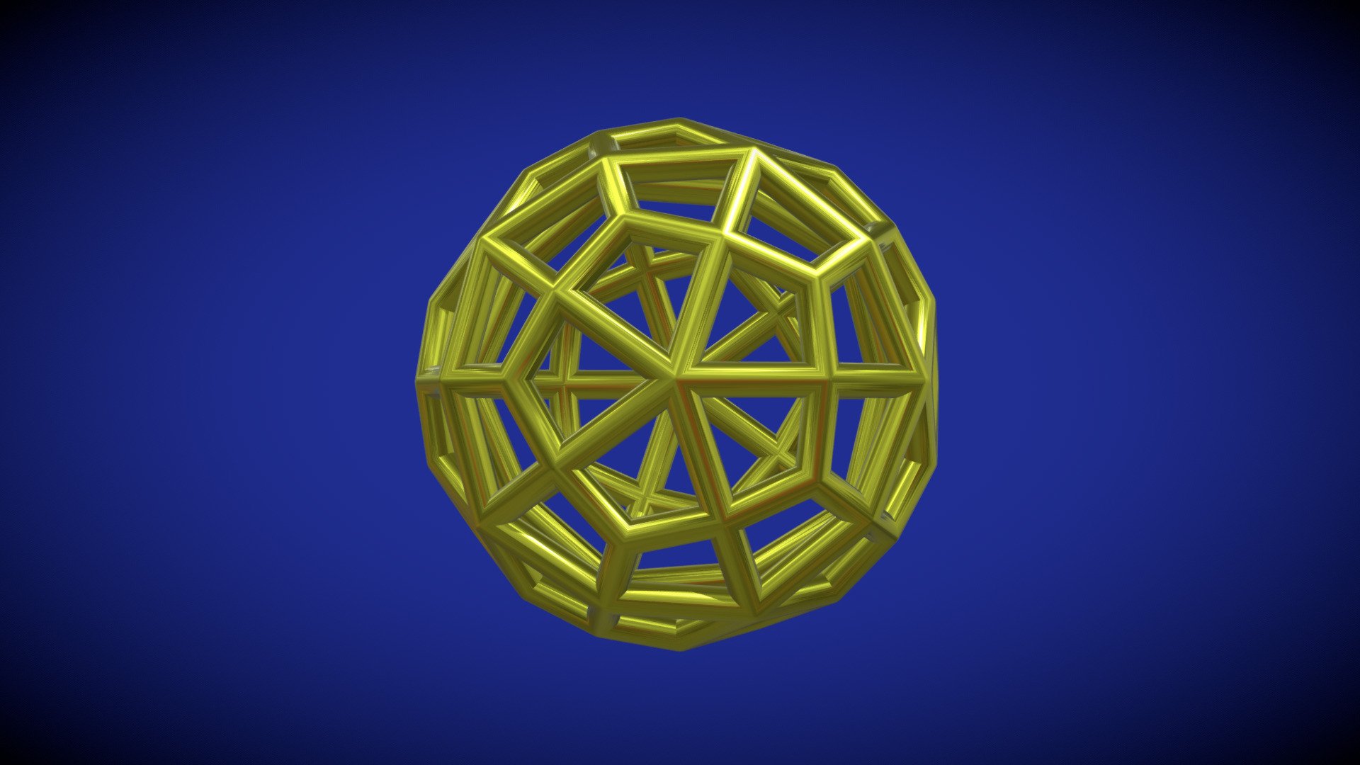 Gemstone Wireframe Pendant - Buy Royalty Free 3D model by heptadenton ...