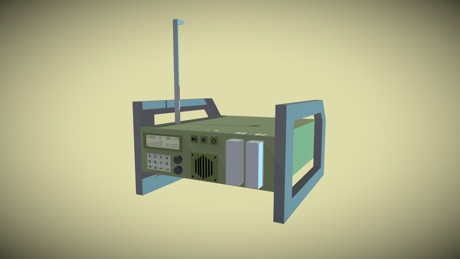 Ham Radio - 3D model by calloway.hansell [9788863] - Sketchfab