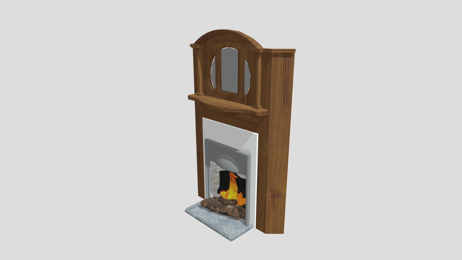 2f_fireplace - 3D model by kataokaresidence1908 [9789c6d] - Sketchfab