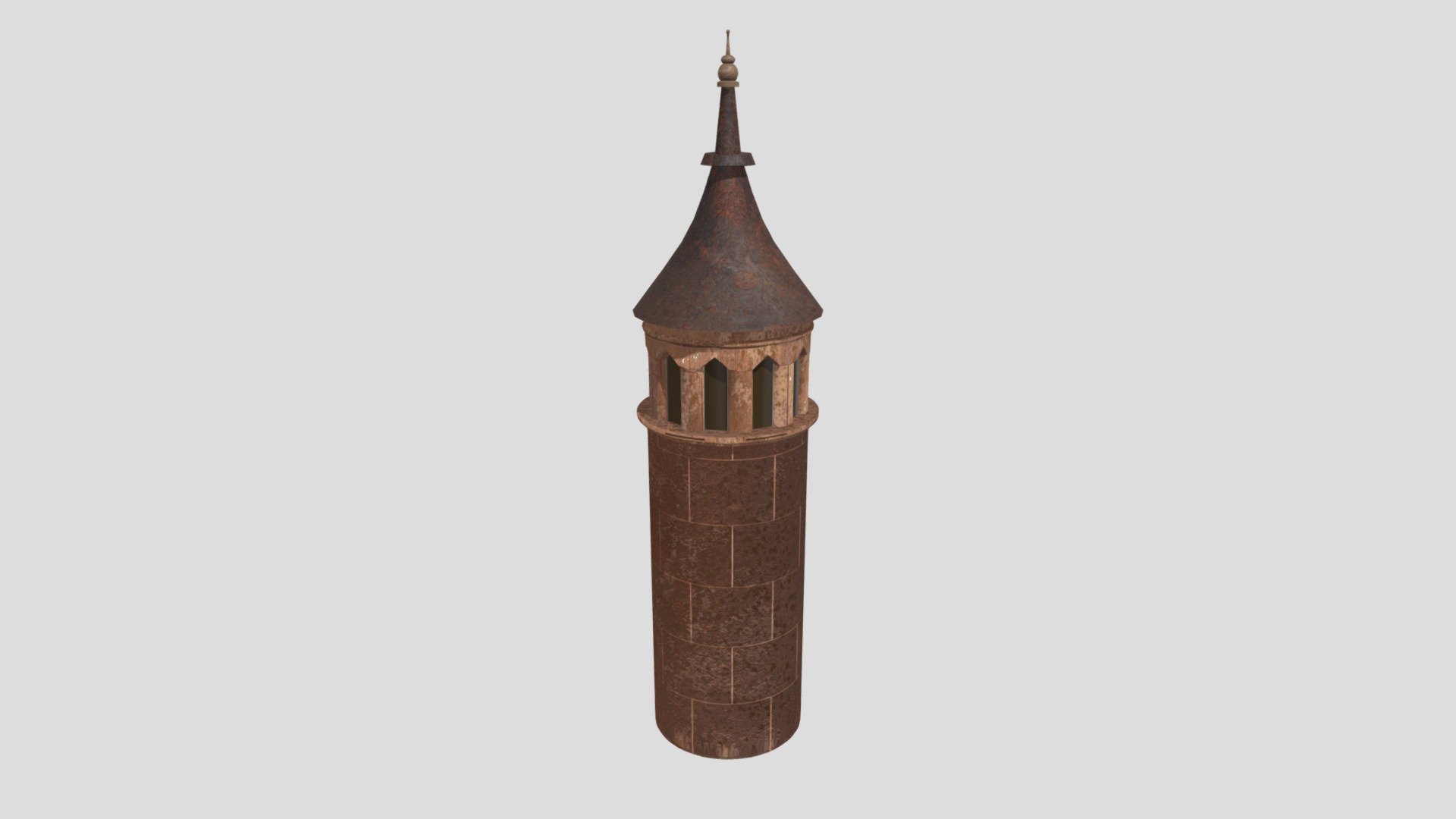 Turret - 3D model by oonaghSbrown [9789d3f] - Sketchfab