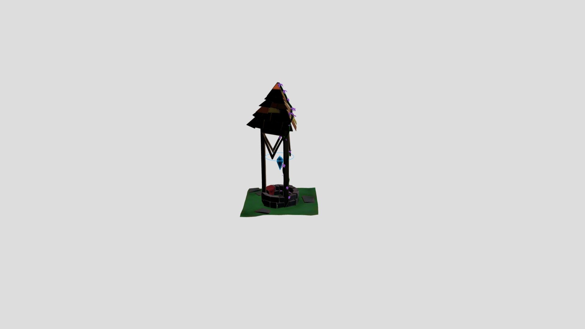 Wishing Well - 3D model by belson [9789ea5] - Sketchfab