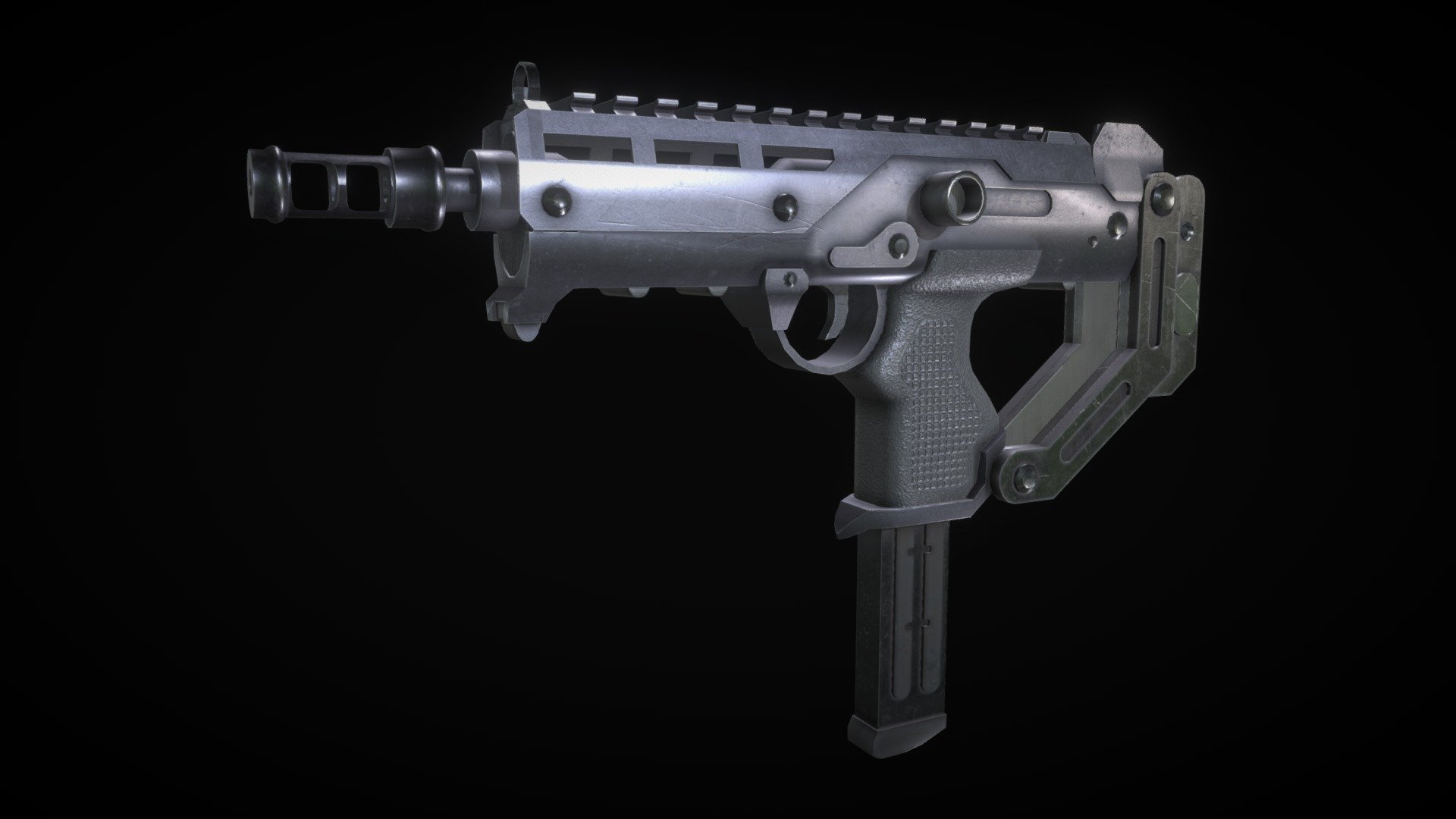 SMG - Download Free 3D model by MKoegler3D [978a146] - Sketchfab