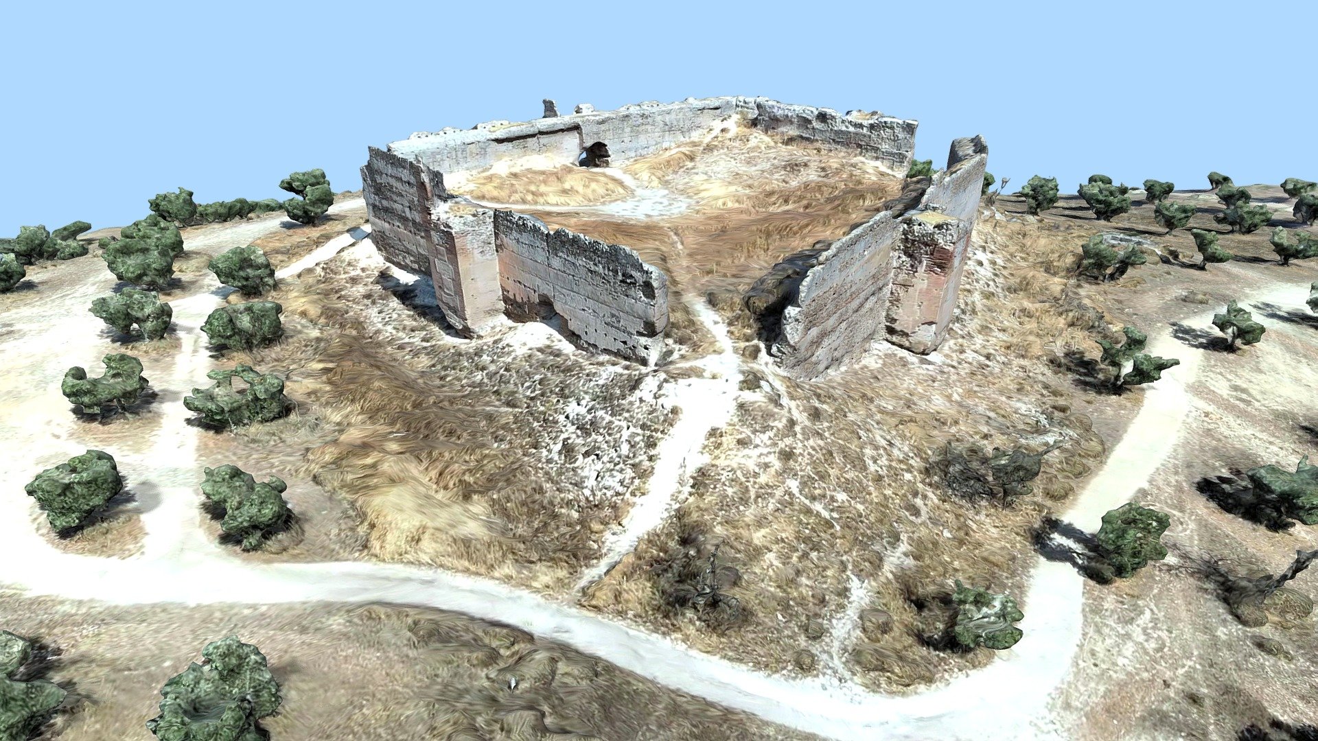 Villalba Castle, Cebolla, Spain - Buy Royalty Free 3D model by ...