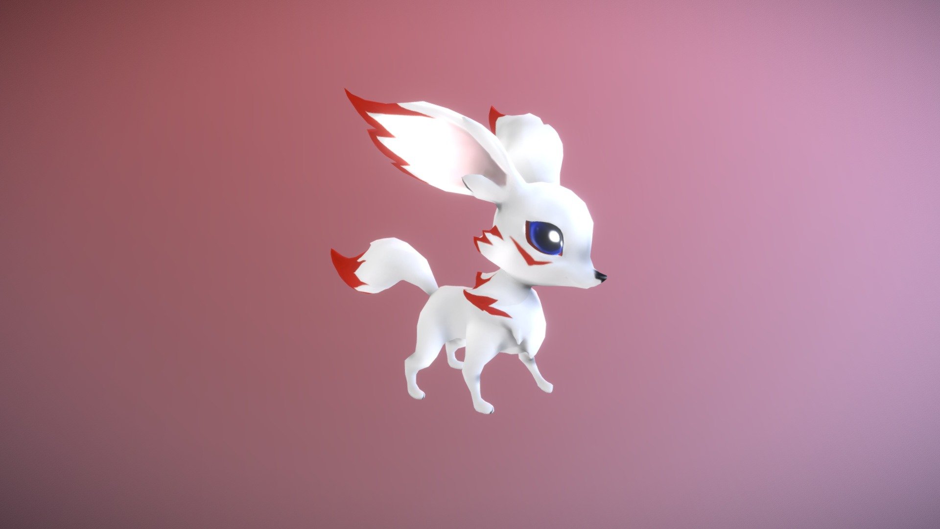 DIAMONST: Kitzu - 3D model by Rixo [978abe7] - Sketchfab