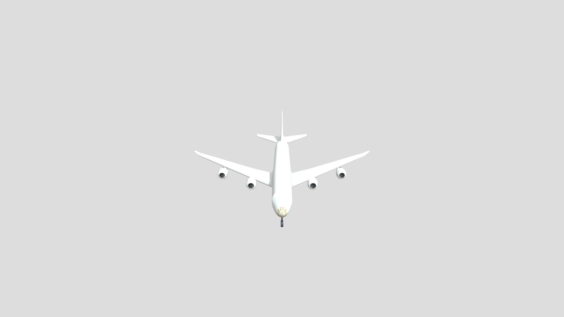 Plane low poly - Download Free 3D model by aliahmad.toyota [978b605 ...