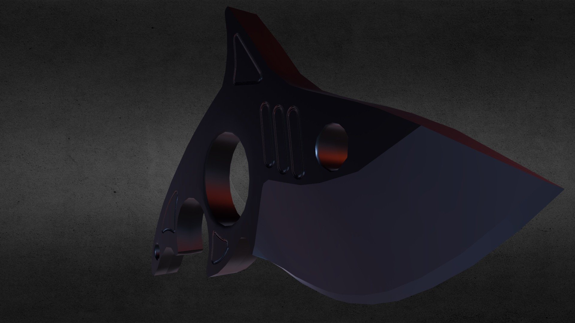 Knife Shark - 3D model by Rodrigo_Hatake (@Rodrigo_Silva) [978c15e ...