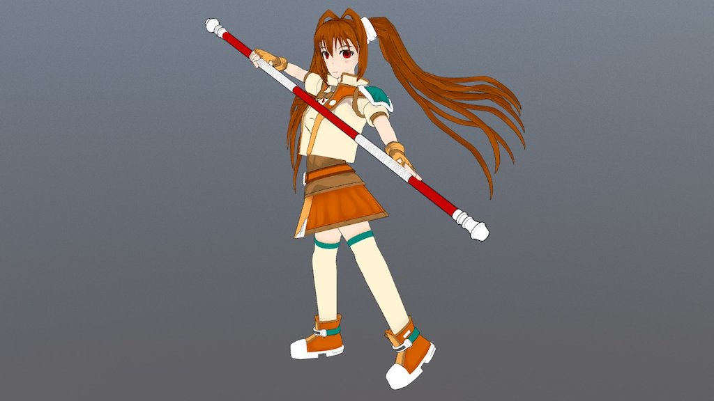 Estelle Bright (Trails in the Sky) - 3D model by reeflotz [978d2ec ...