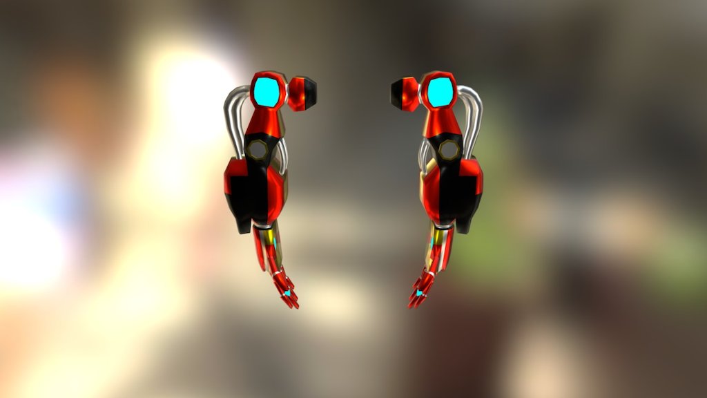 Augmented & weponized arms - 3D model by Edvin Borkovskij ...