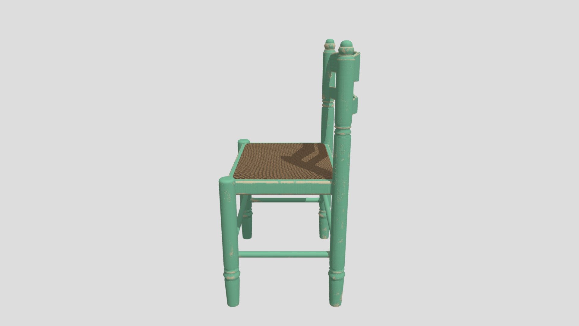 Low Poly Wooden Chair - Download Free 3D model by Artyooooom [978dc3d ...