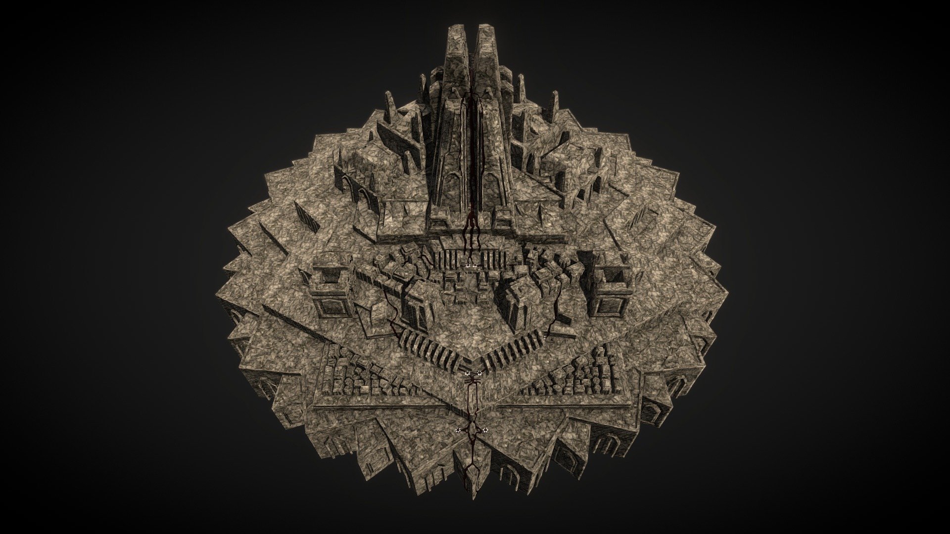Valyria, House of the Dragon Opening Season 1 - 3D model by ...
