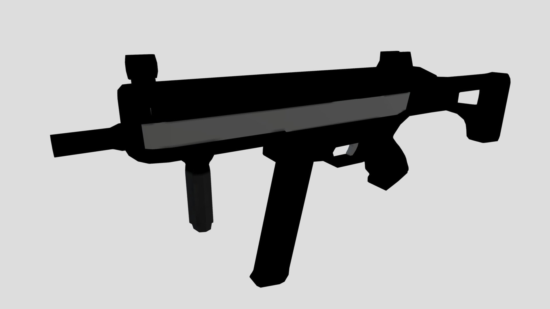 Assault Rifle - 3D model by Tanawat_Akk [9791052] - Sketchfab