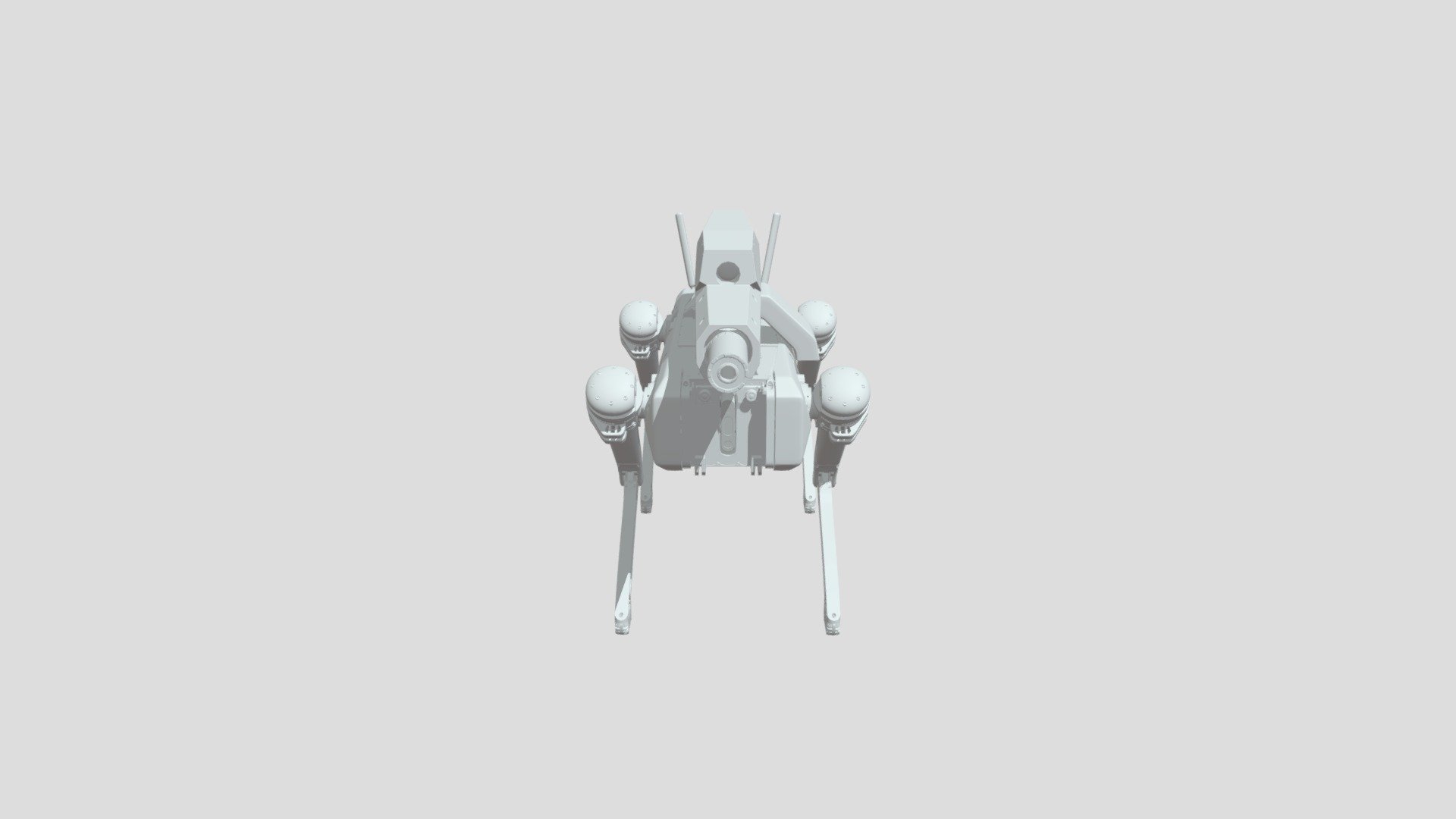 Vision 60 Q-UGV Combat Unit - 3D model by lukepatching [9791ca2 ...