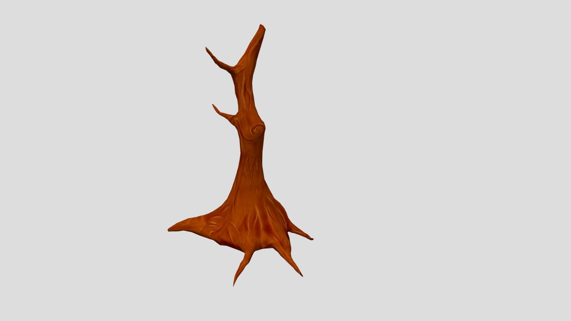Stylized Low Poly Tree Trunk - 3D model by Fallout Nerd (@fallout_nerd ...