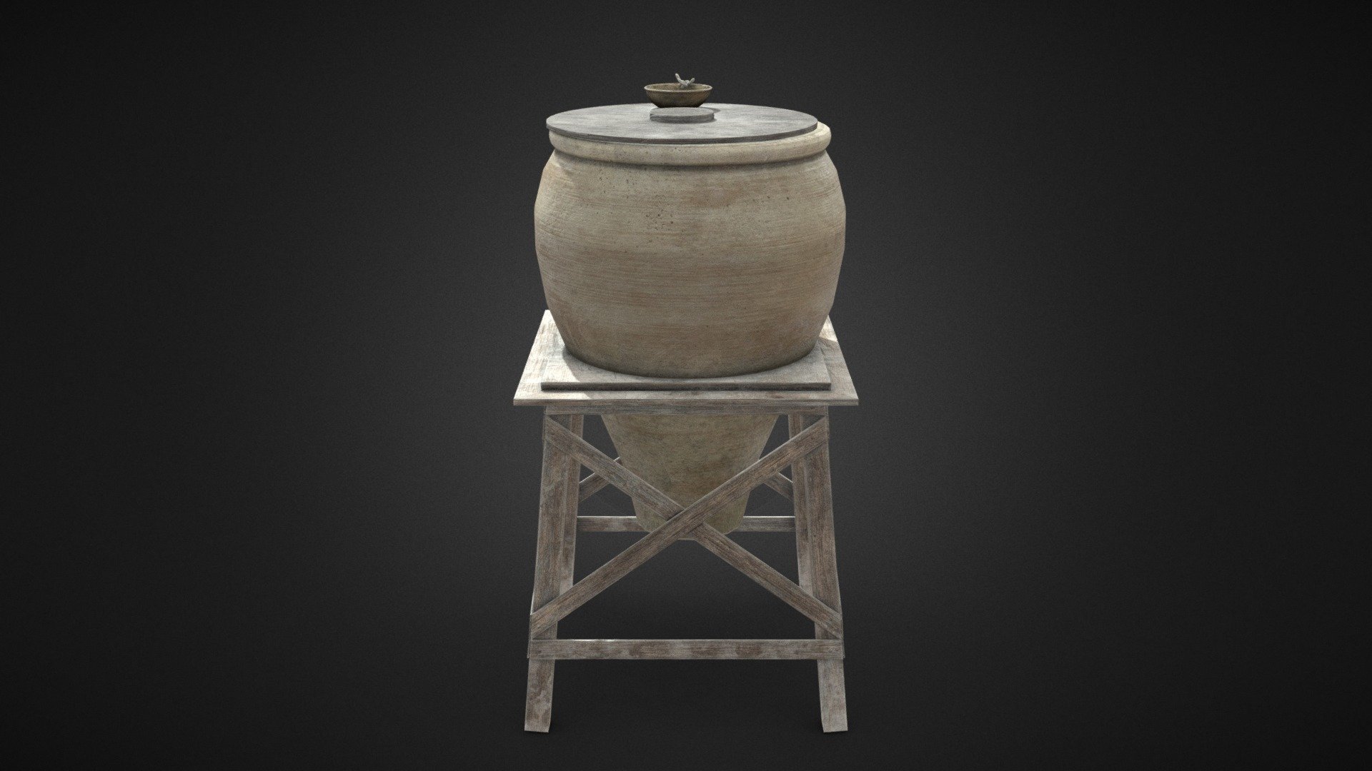 Water pot - 3D model by Nugreon [97934b8] - Sketchfab