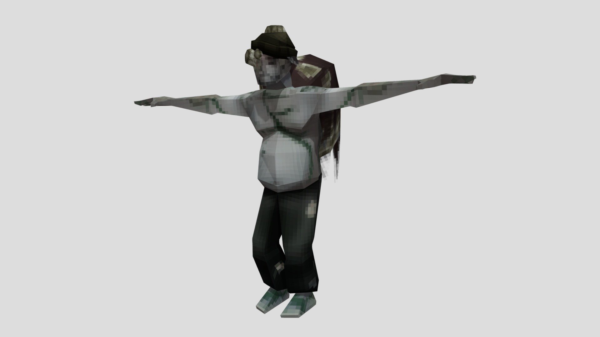 The Fishmonger - Low Poly Character - 3D model by kubaaak [9795657 ...