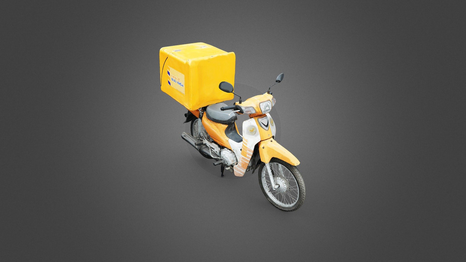 Xe bưu tá - 3D model by Di sản văn hóa Việt Nam (@dd.design) [97956e3 ...