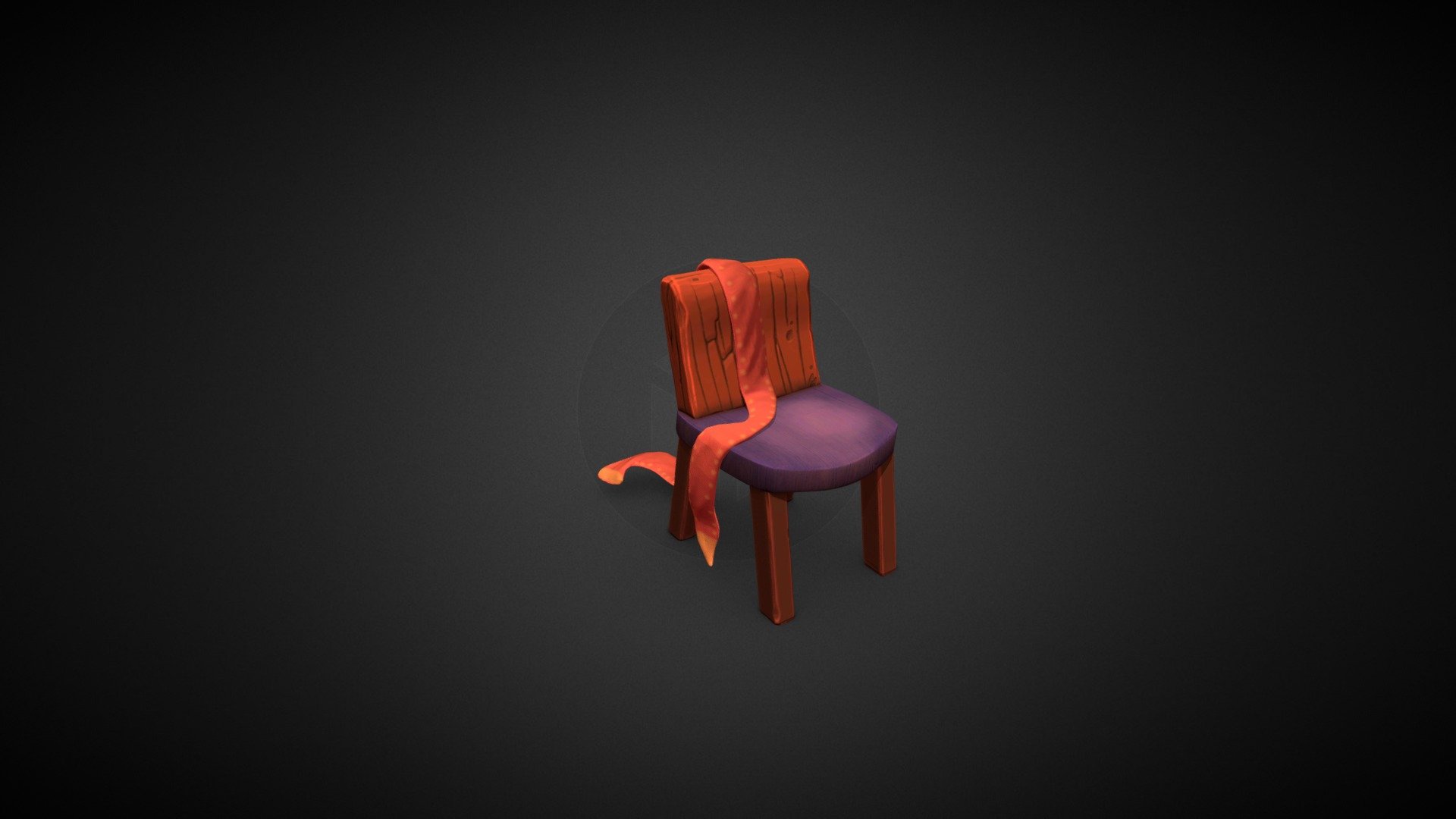Stylized Chair - 3D model by Roger.Baez [9797772] - Sketchfab