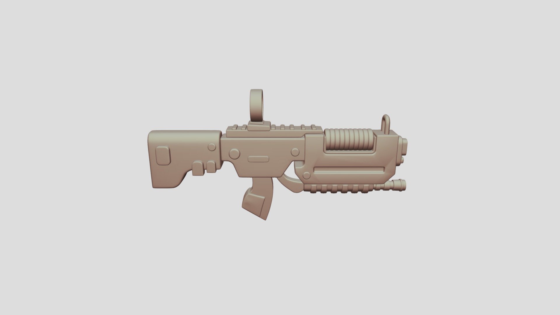 stylized gun - 3D model by _harezadm [979818e] - Sketchfab