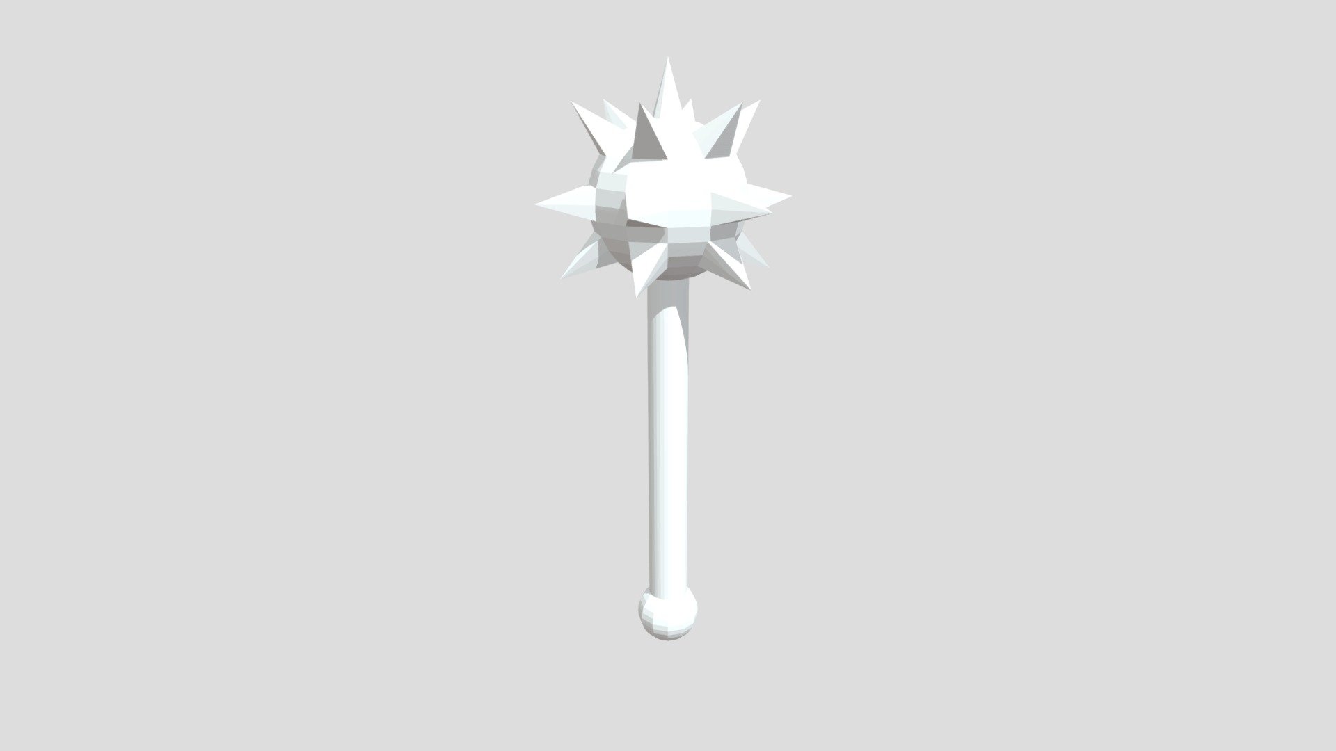 Mace Weapon - 3D model by rebekka_oskarsen [9799534] - Sketchfab