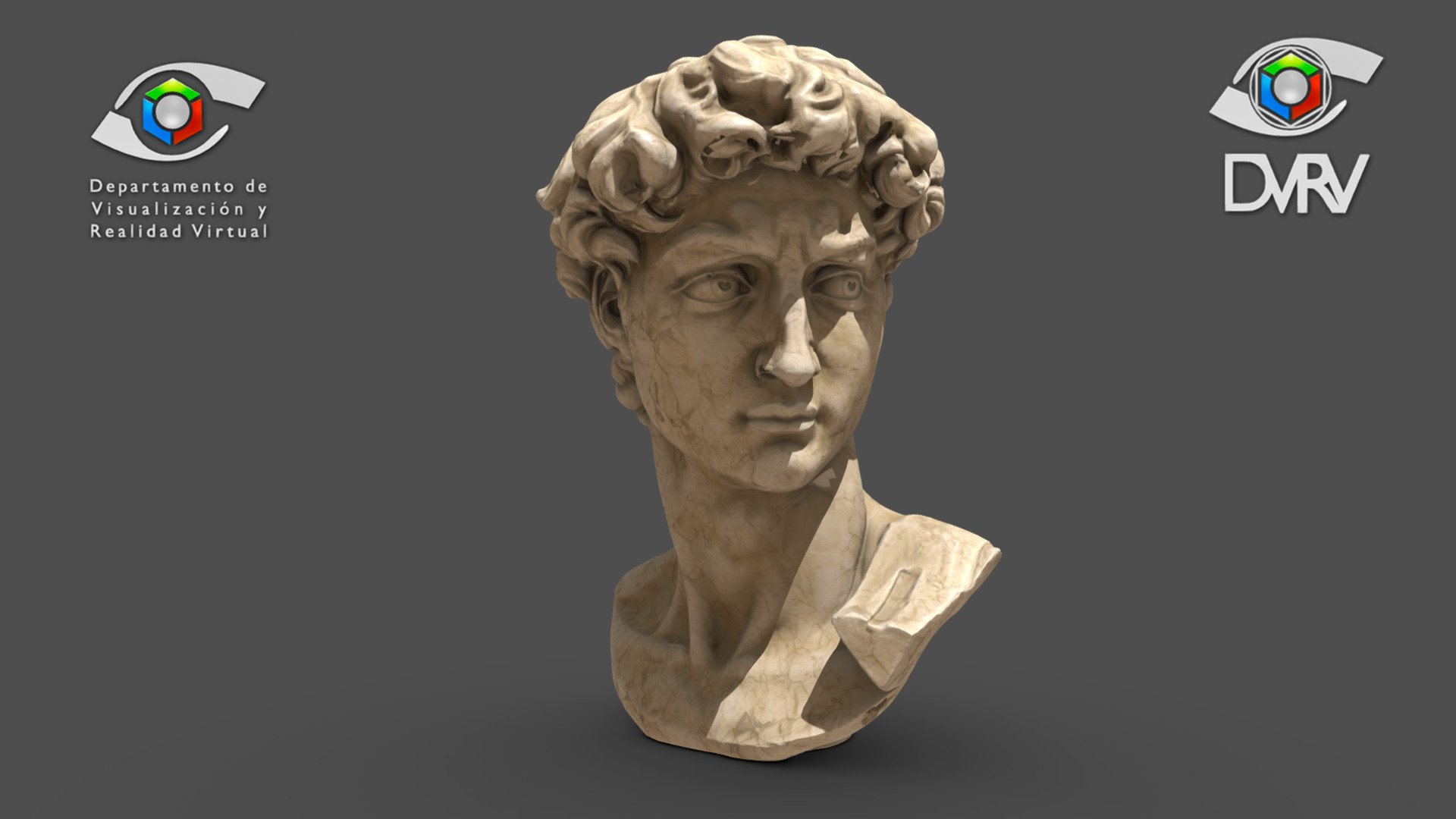 Cabeza de David de Miguel Ángel - 3D model by Colección de modelos 3d ...