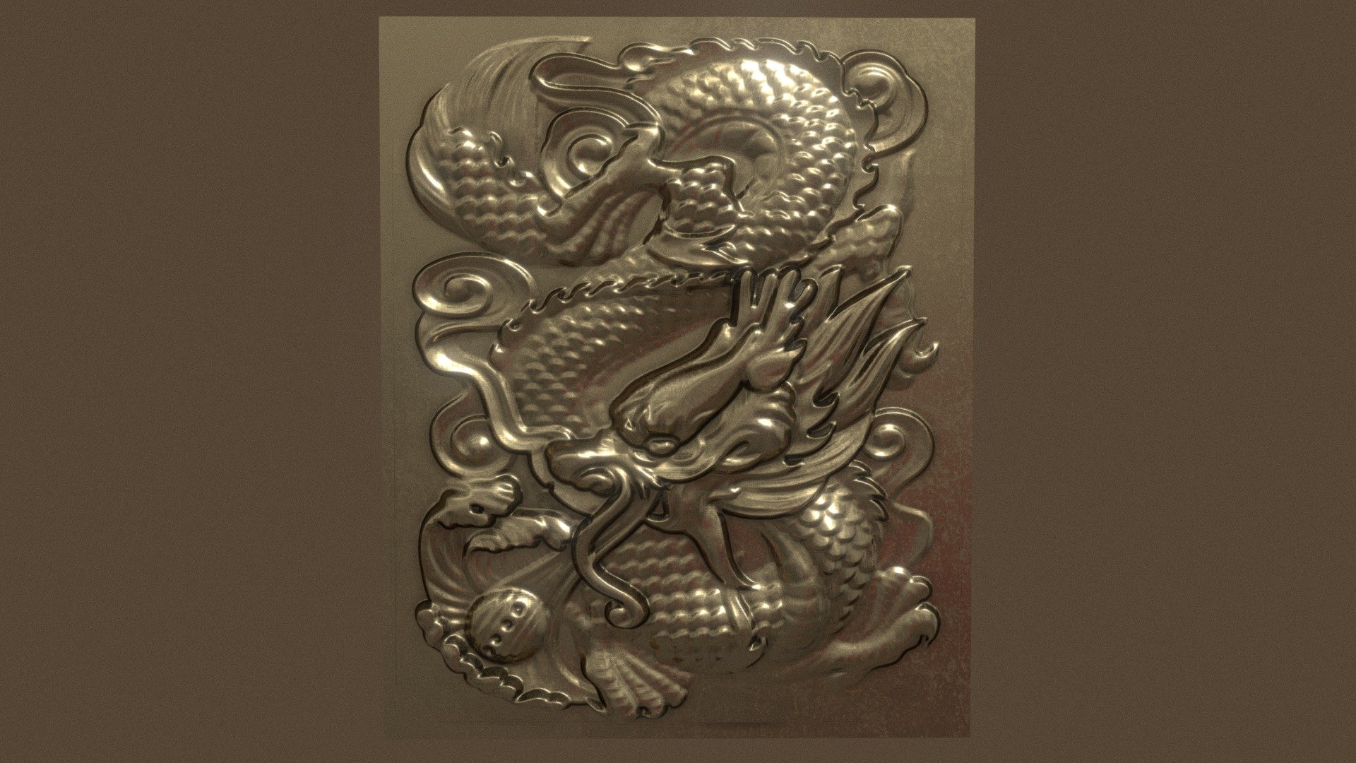 DRAGON RELIEF - Buy Royalty Free 3D model by DTA DESIGN STUDIO ...