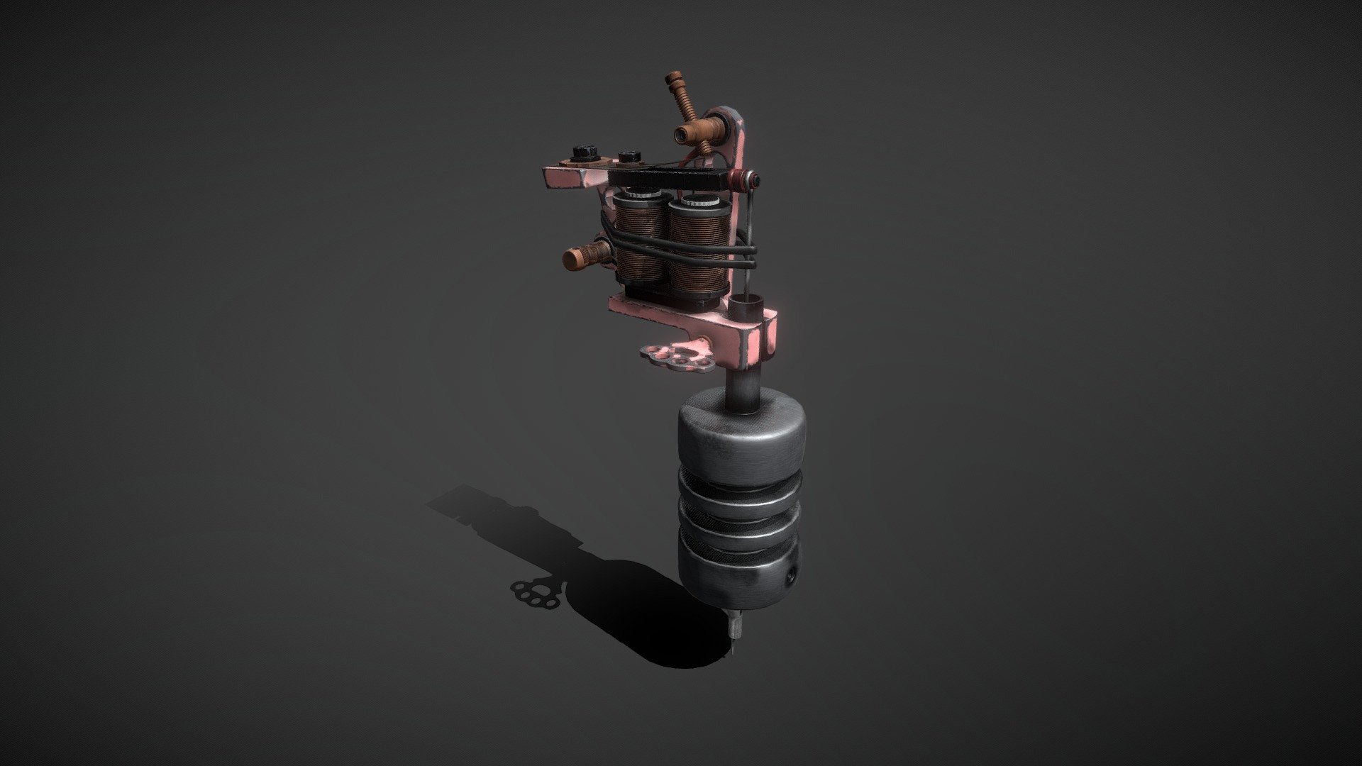 tatto machine or coil machine - 3D model by mokryi [979be37] - Sketchfab
