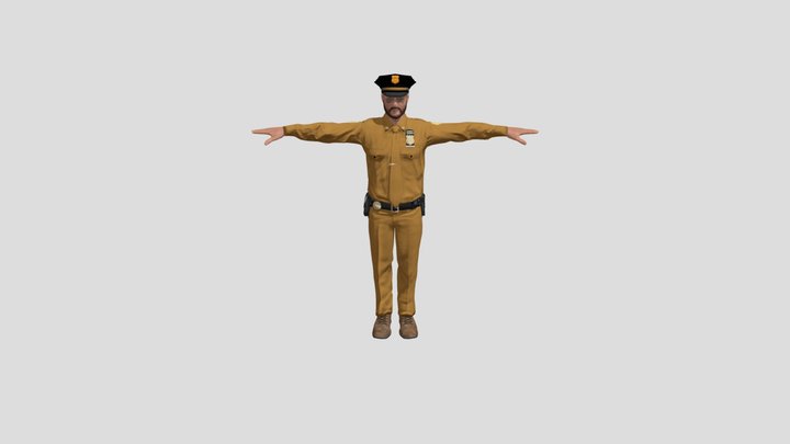 Policeman 3D models - Sketchfab