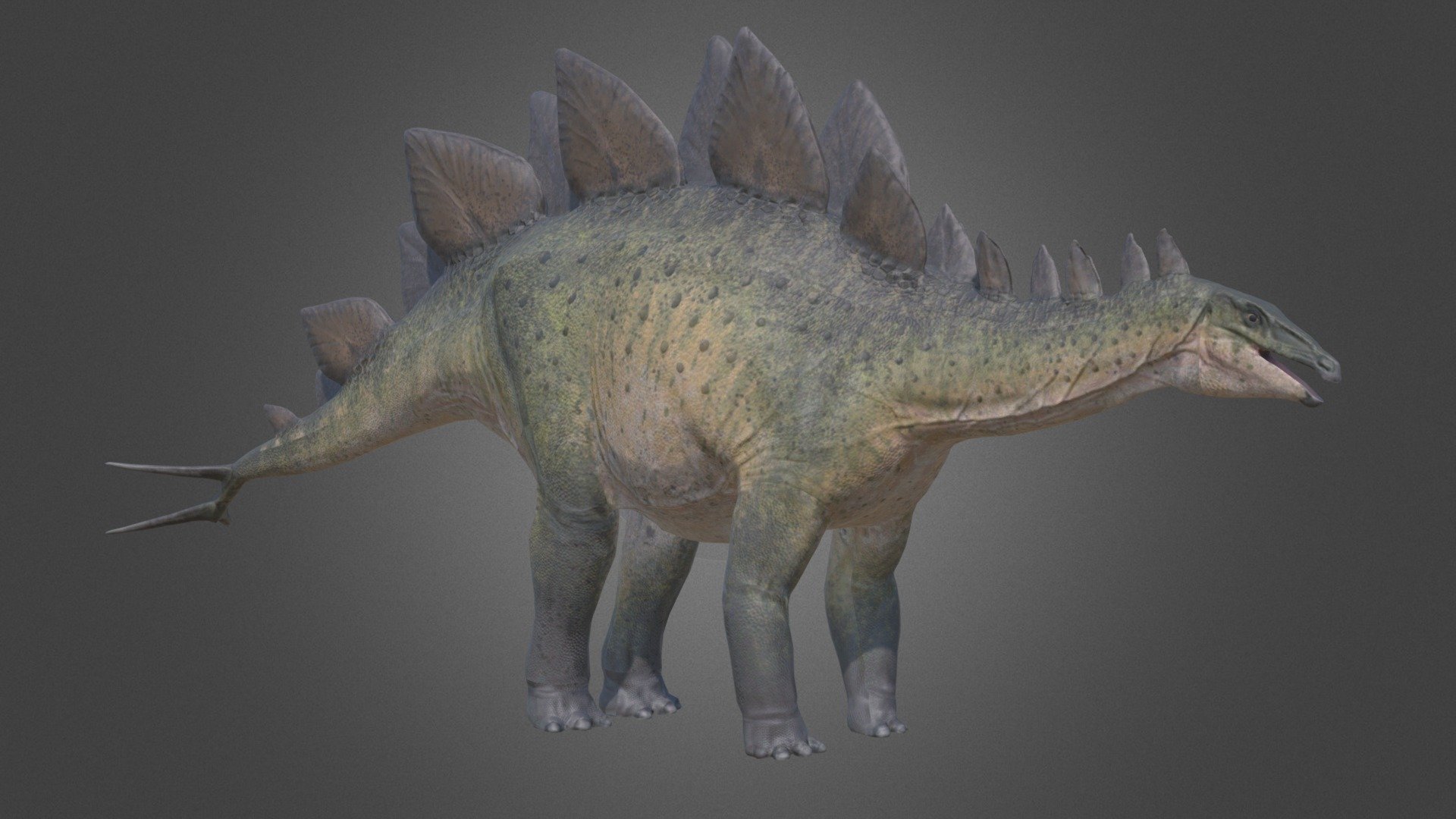 Stegosaurus - Download Free 3D model by Gigan_FK (@ericksalinasr07 ...