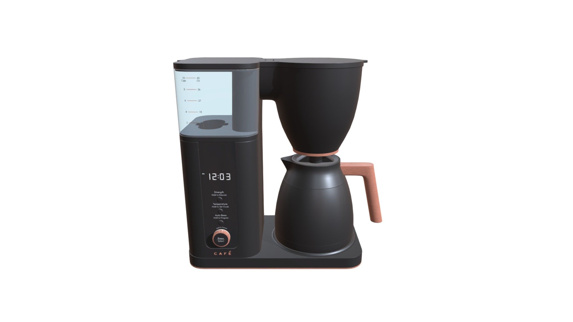 Cafe Specialty Drip Coffee Maker - 3D model by poly.metry [979dcce ...