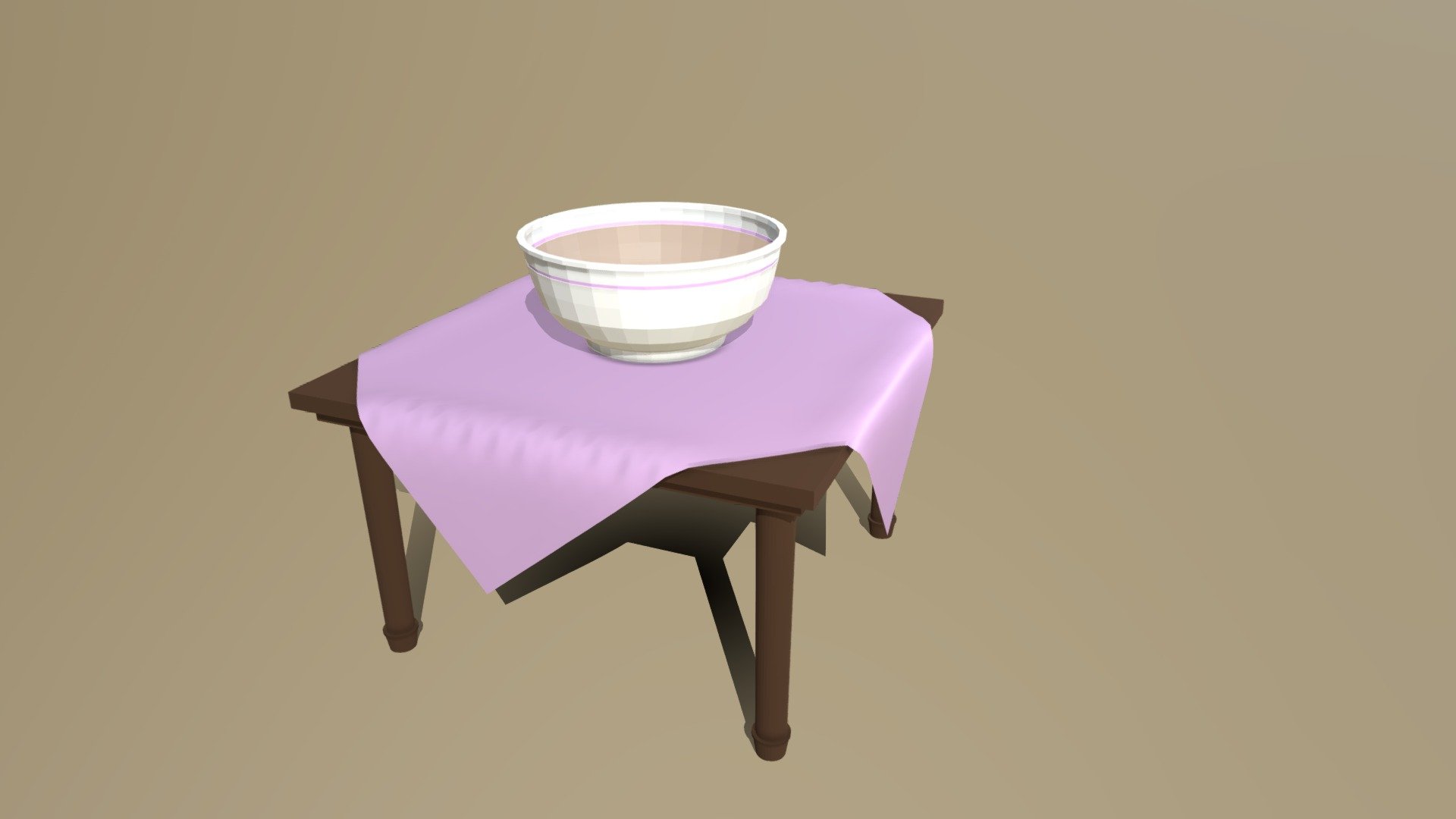 bowl and soup - 3D model by daniquevdl [979ddae] - Sketchfab
