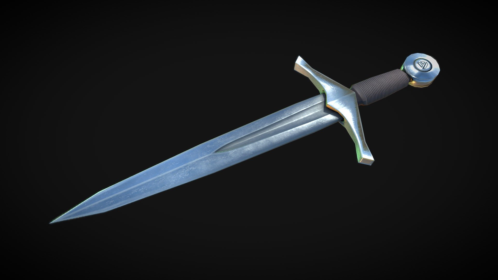 Dagger - 3D model by Jenise Ong (@jenise_ong) [979e852] - Sketchfab