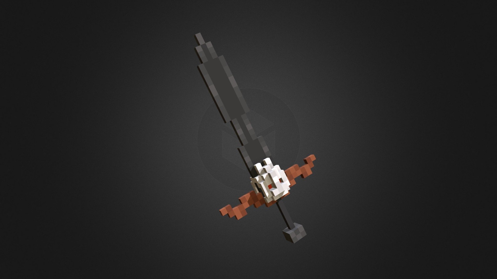 Skull Sword - 3D model by ployiing [97a0e4b] - Sketchfab