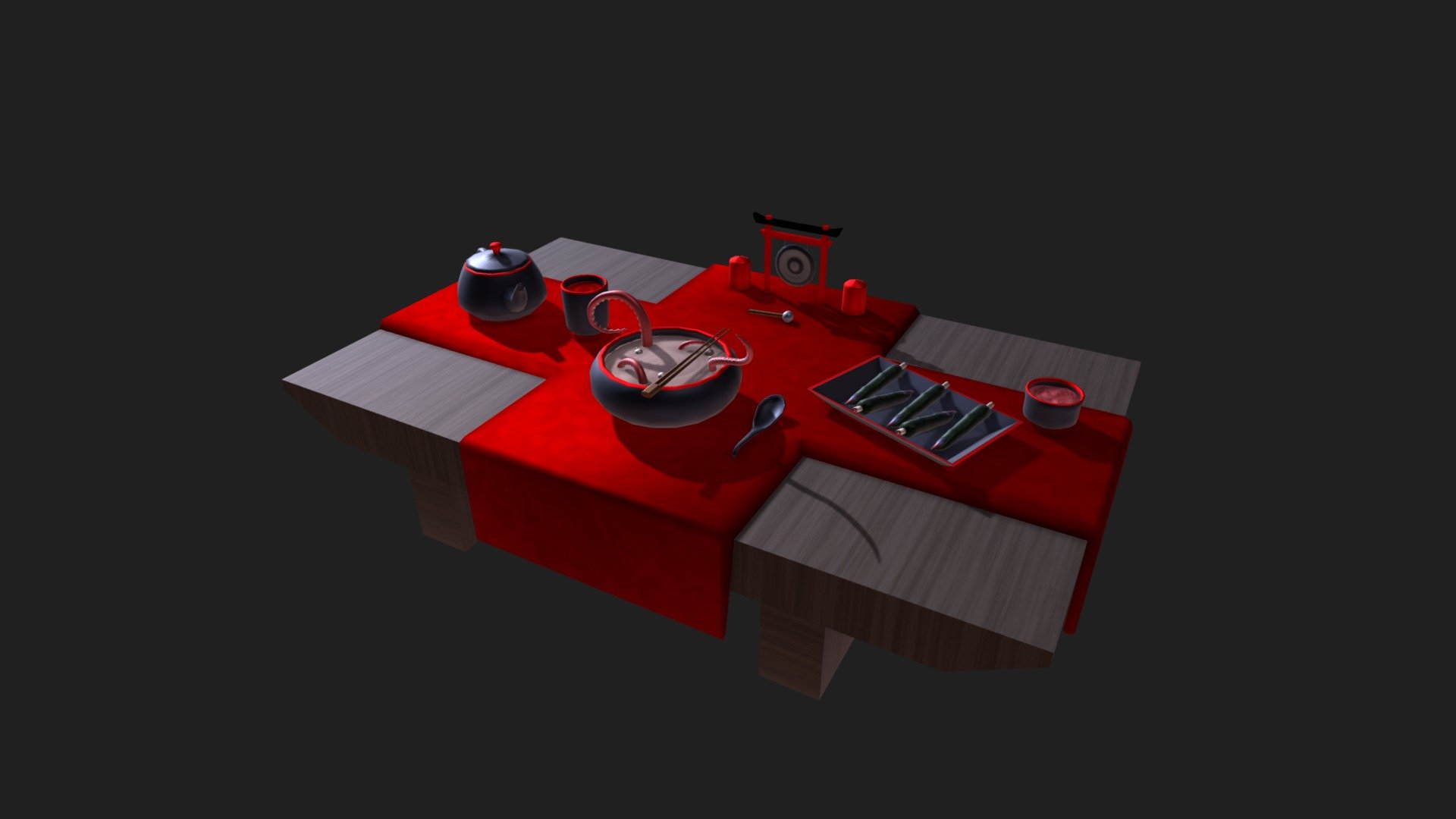 Horror Asian Food - 3D model by p0lgo (@fxpolgomez) [97a1f68] - Sketchfab