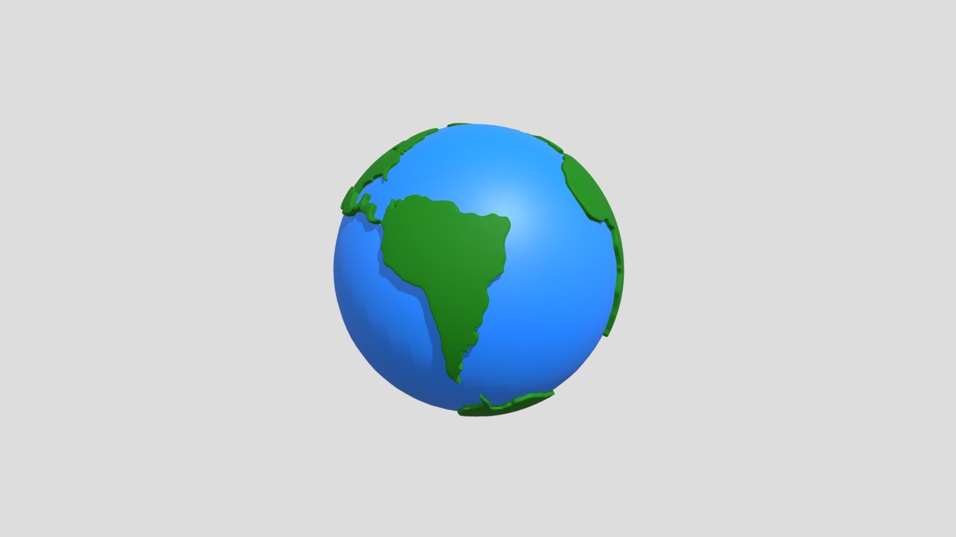 Planet earth - 3D model by victor.fgs (@victorfer0811) [97a2471 ...