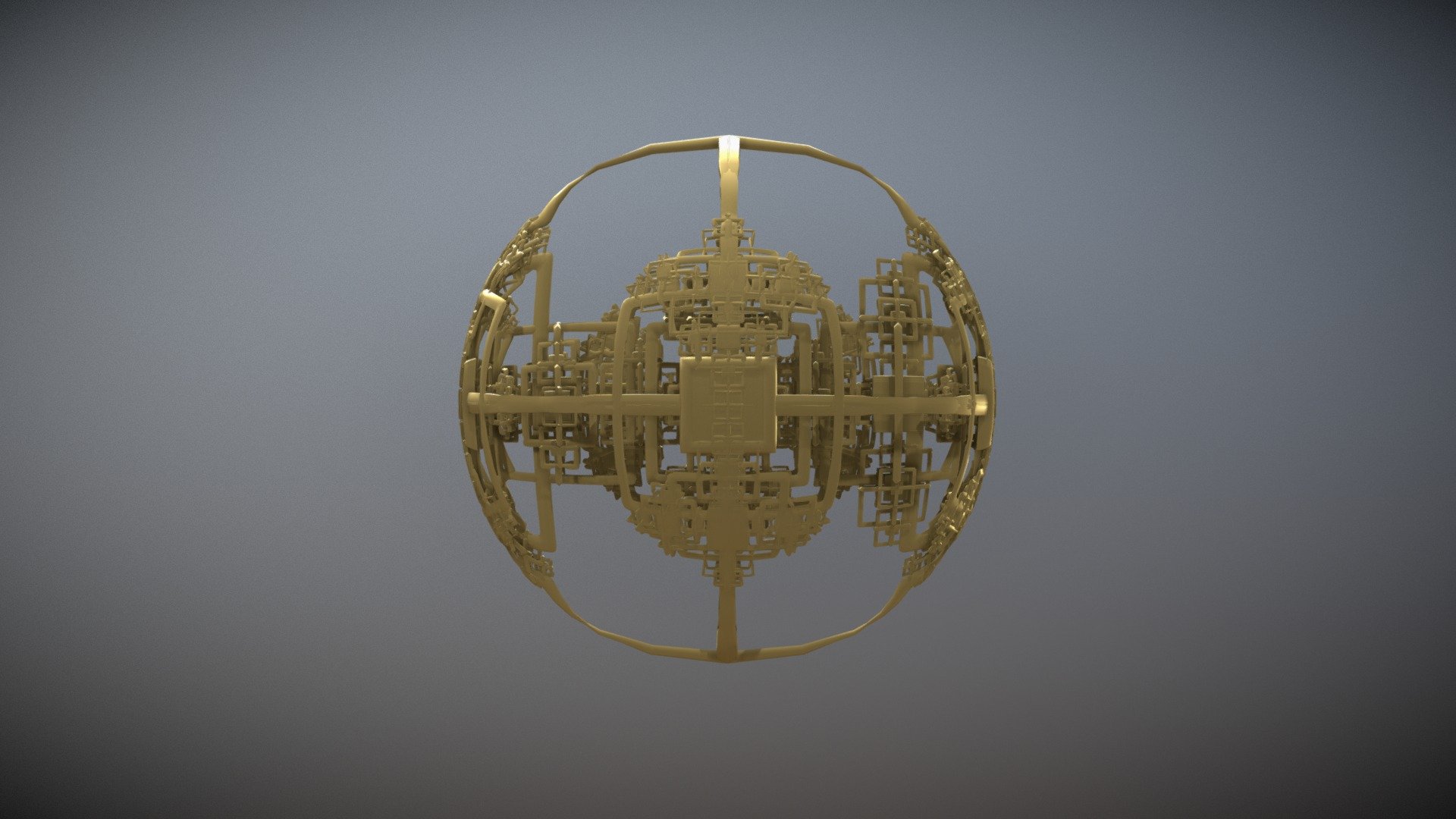 First Sense - 3D model by Peter Petrov (@3dfractalart) [97a4bc9 ...