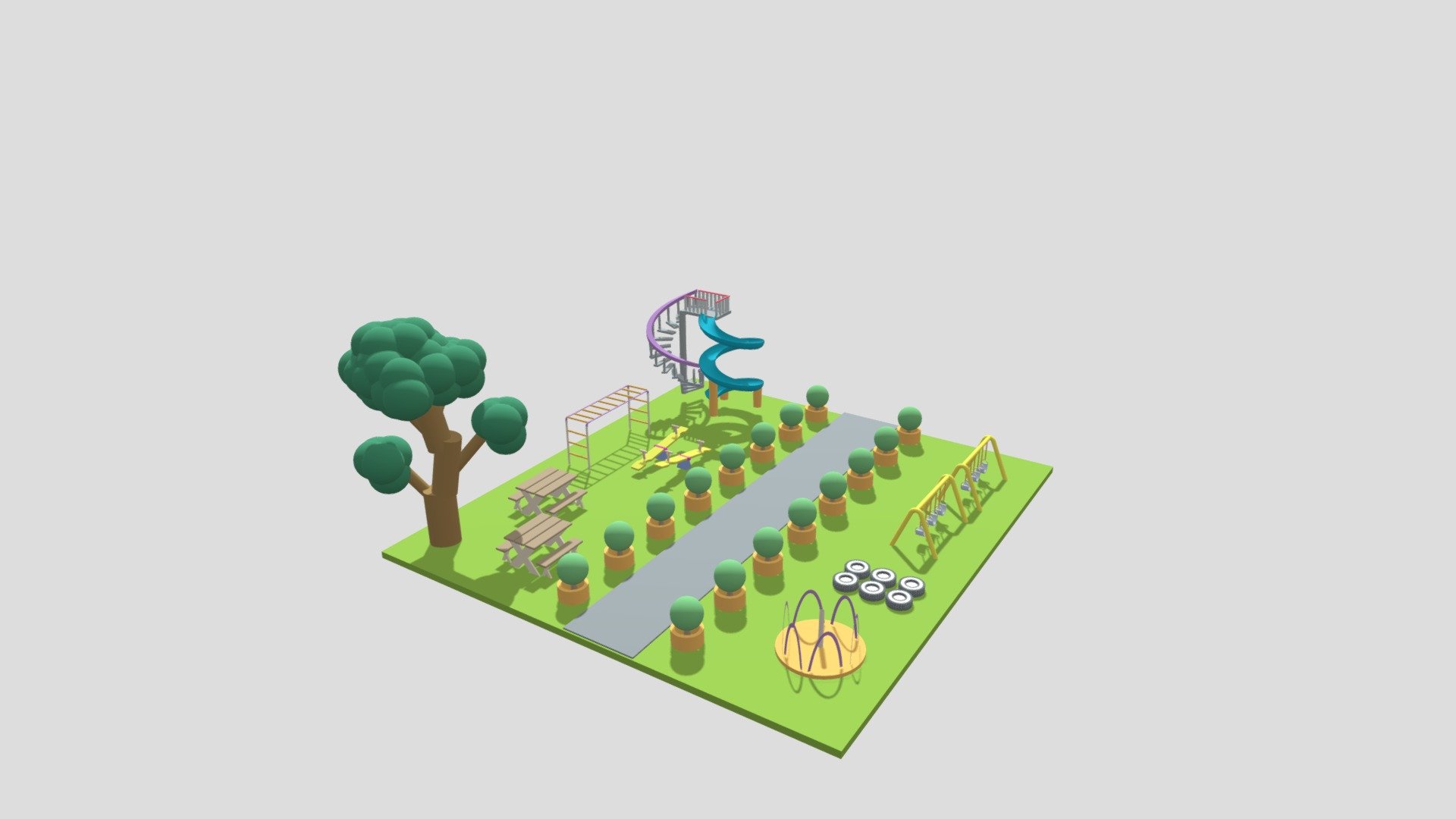 3D PLAYGROUND - Download Free 3D model by parisnicoleradaorio [97a6163 ...