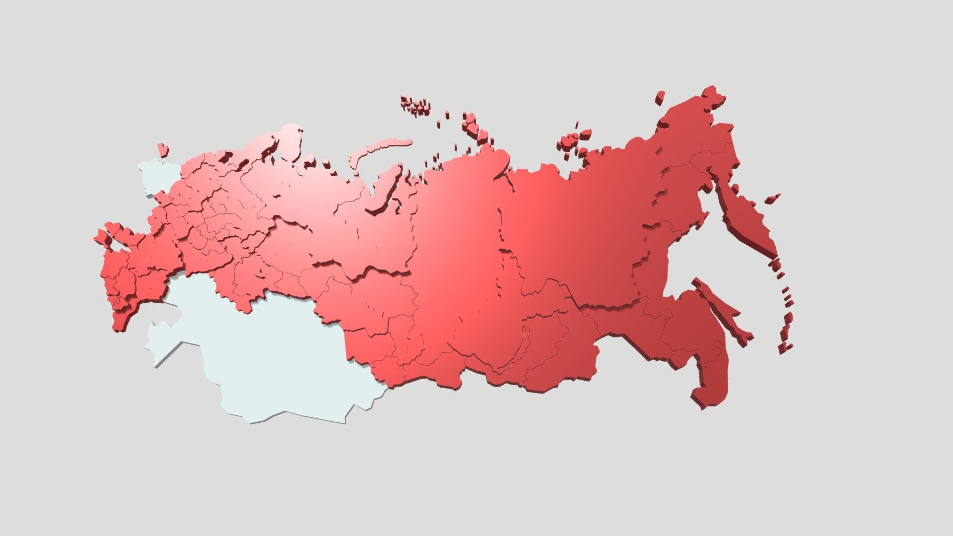 2022 Map Russian Federation - 3D model by URAL COMPUTER GRAPHICS (@nikita174rus) [97a72cb ...