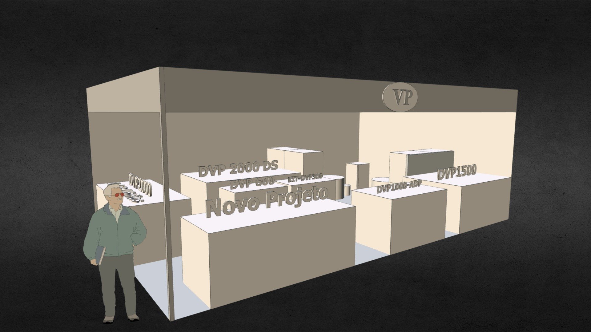 VP Stand CN 2015 - 3D model by Japanda [97a7a70] - Sketchfab