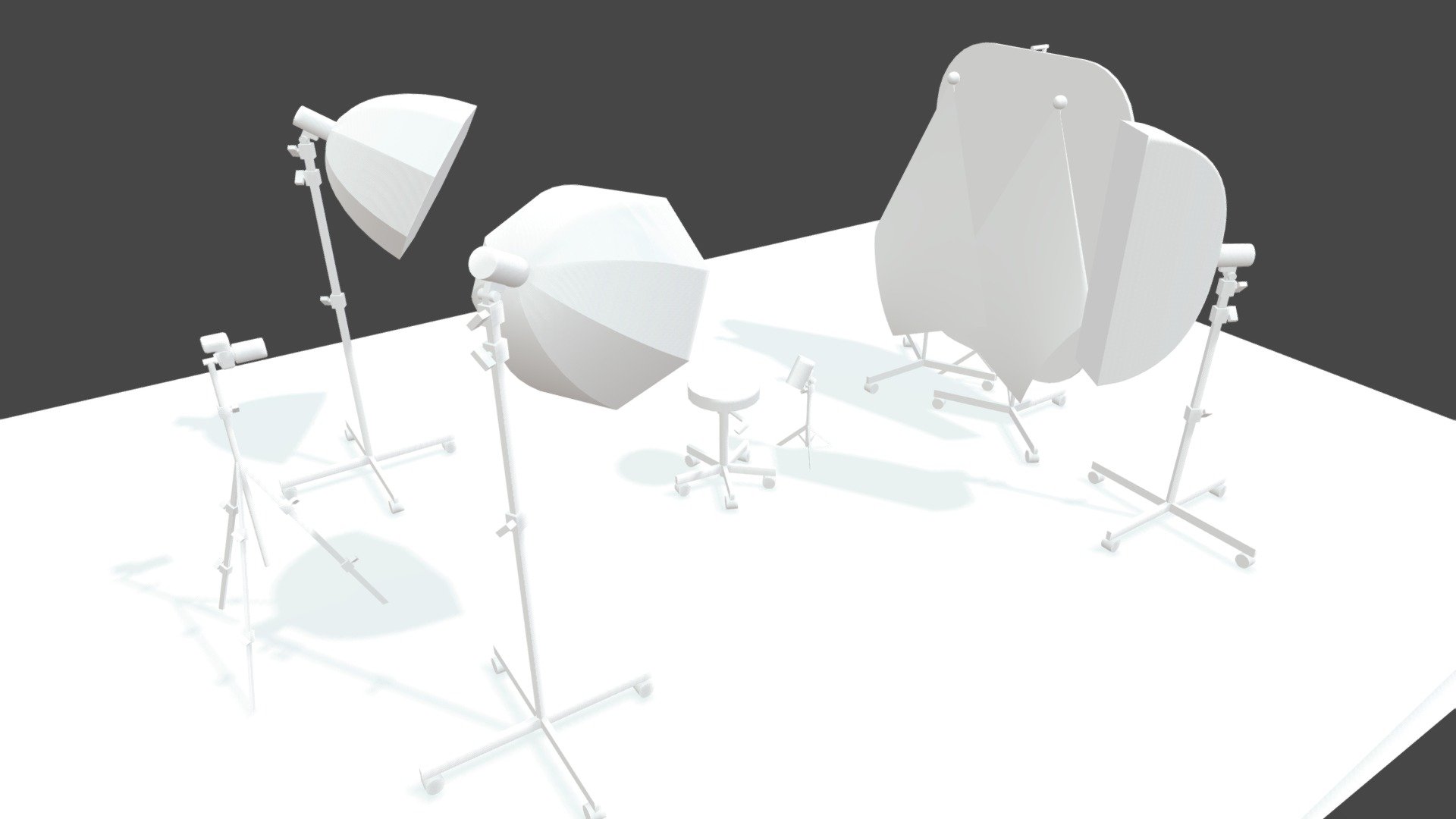 Portrait Studio Setup - 3D model by photo_studio (@st.anna) [97a80b4 ...