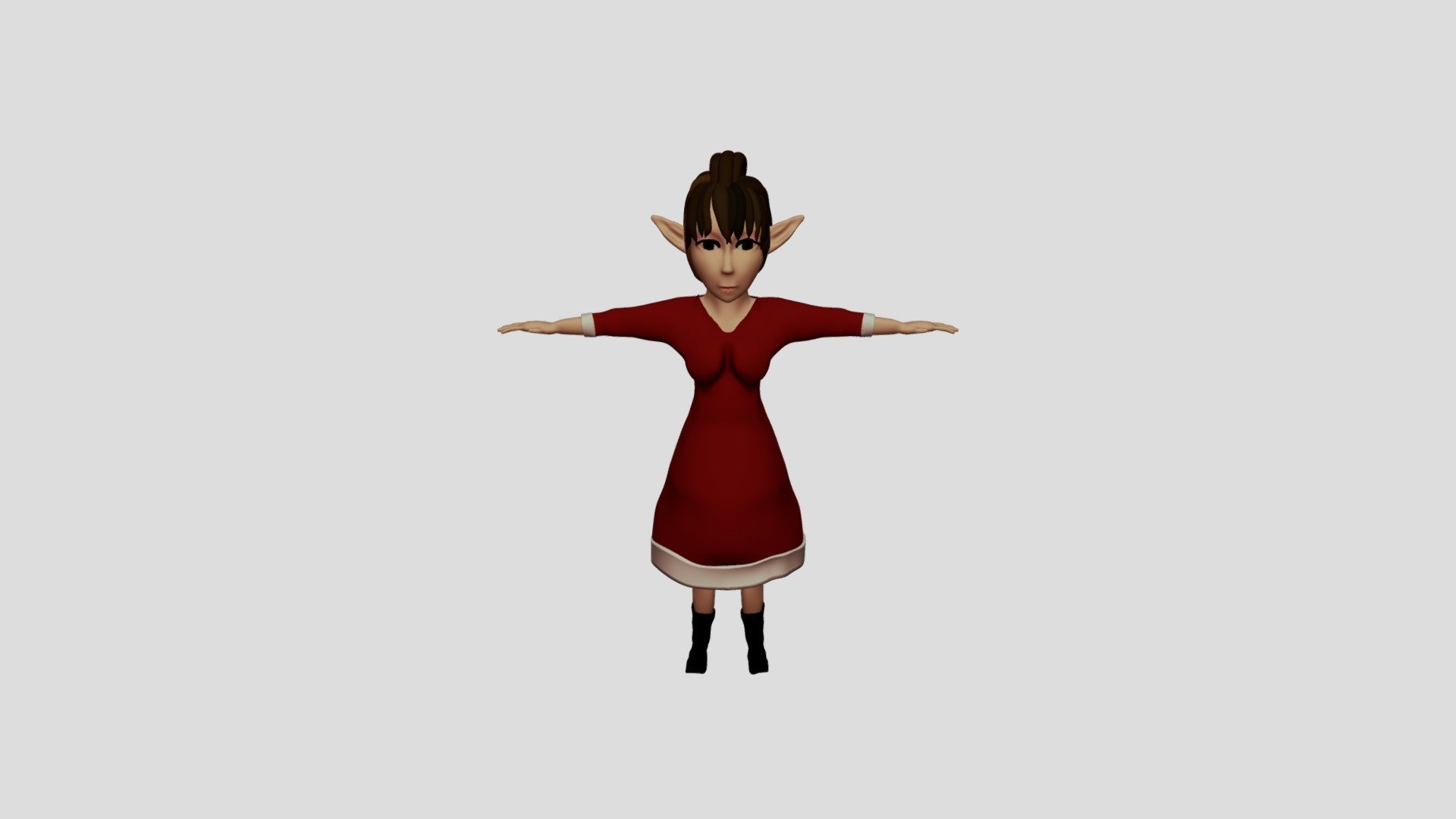 Elf Child (Christmas) - 3D model by CherryMouranha [97a9501] - Sketchfab