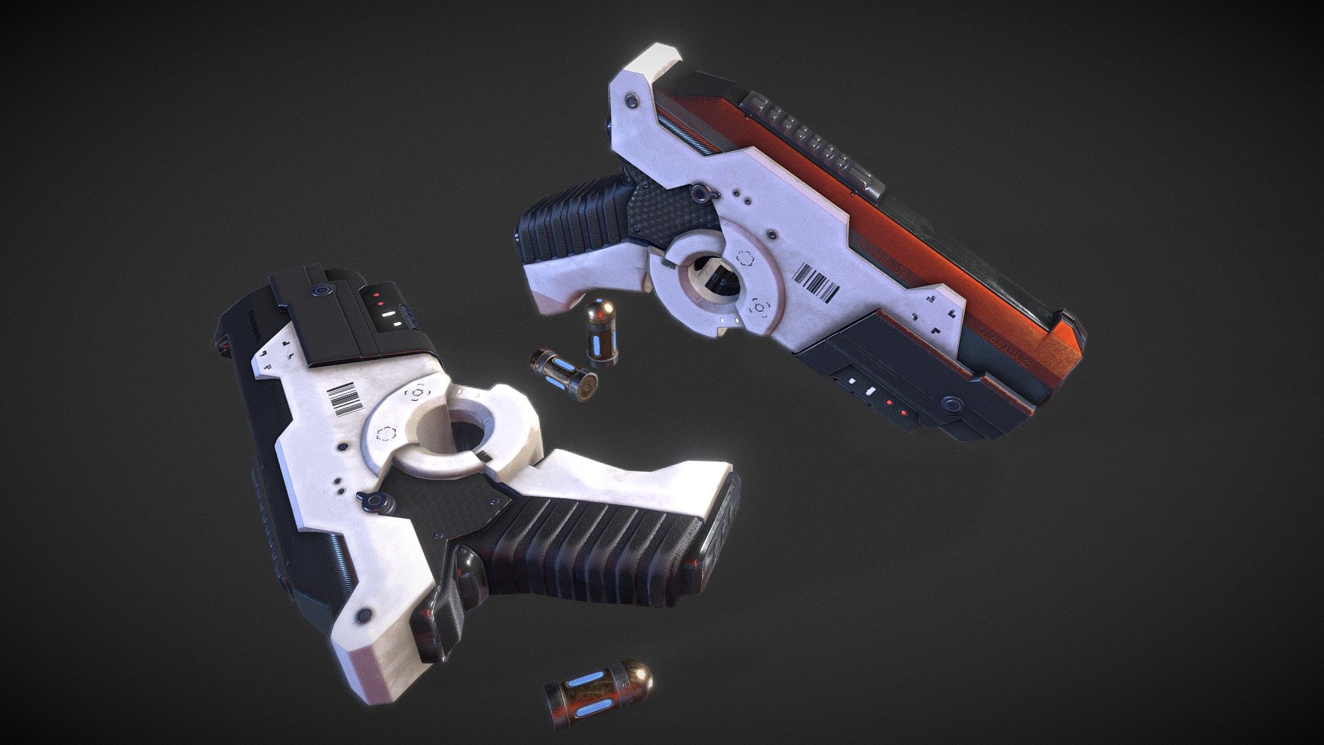 Overwatch stylized gun - 3D model by LP Cupcake (@Andrewlxlxl99 ...