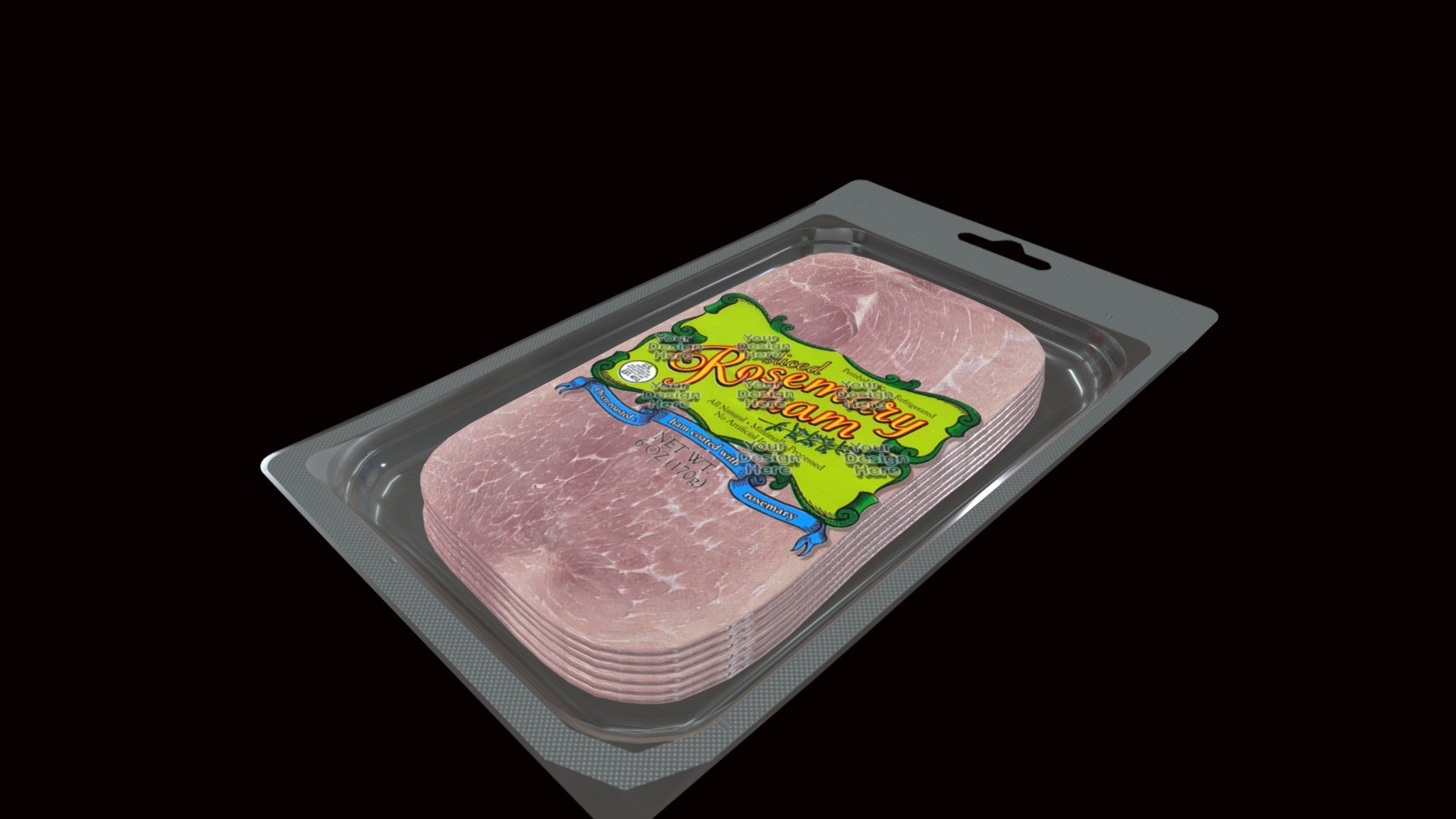 Sliced Ham - Buy Royalty Free 3D model by Studio3dPackage [97aac27 ...